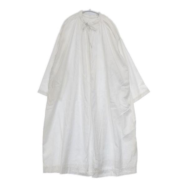 L270680-921608-149    nest Robe/UpcycleLino WIFE&amp;HUSBAND チャーチドレス 01224-1251 ワンピース ホワイト ネストローブ/アップサイクルリノ 5-1220M 2706...