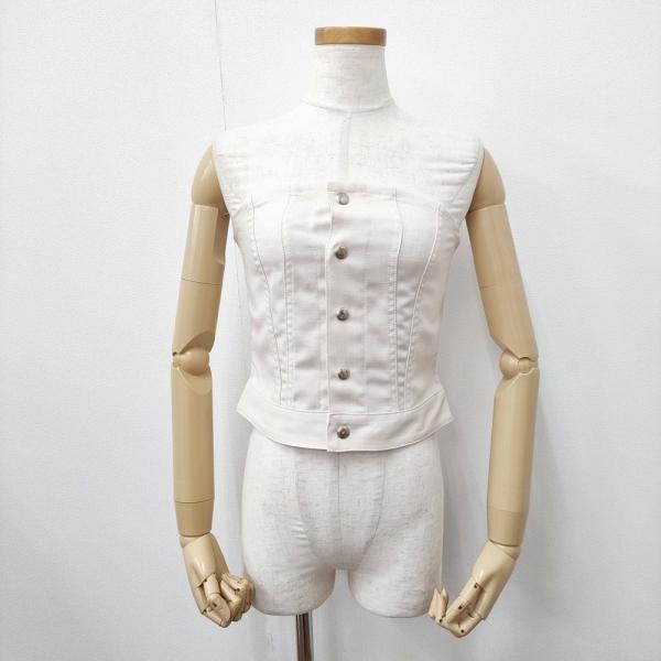 L271568-933158-99    HYKE 新品 OXFORD STRAPLESS TOP 定価22000円 ビスチェ その他トップス アイボリー ハイク 5-1222G 271568【参考ランク】S【全体の印象】新品未使用品です。...