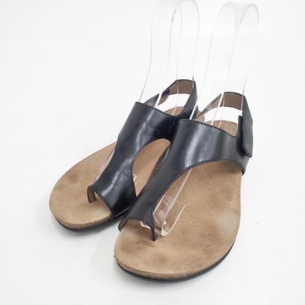 L271819-93008-29    dansko Reece リース レザーサンダル サイズ35 6024470200 サンダル ブラック ダンスコ 6-0426S 271819【参考ランク】B-C【全体の印象】使用感・ダメージがありま...