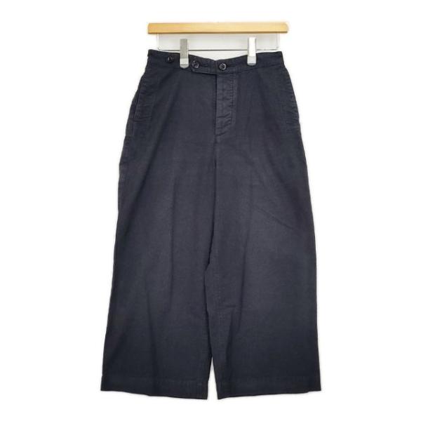 L271980-91208-19    MHL. 595-8143501 DENSE COTTON WOOL TROUSERS パンツ ネイビー エムエイチエル 6-0222G 271980【参考ランク】B-C【全体の印象】使用感・ダメージ...