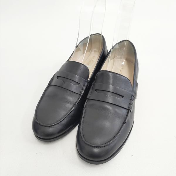 L272078-918208-59    COLE HAAN MCKENNA PENNY LOAFER ペニーローファー サイズ25cm シューズ・靴 ブラック コールハーン 6-0119G 272078【参考ランク】A-B【全体の印象】使...