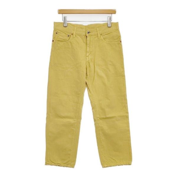 L272937-91308-15    caqu 26104 Roll-up Boys コットン ロールアップ ボーイズ デニムパンツ イエロー サキュウ 6-0214G 272937【参考ランク】A-B【全体の印象】やや使用感はありますが...