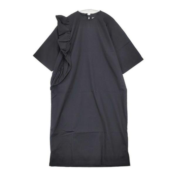L274369-941608-129    Worker's Nobility ワーカーズノビリティ Aspal dress フリル スペイン製  ワンピース ブラック 6-0415M 274369【参考ランク】A【全体の印象】使用感が少な...