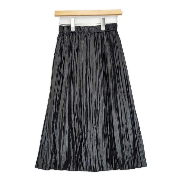 L274457-99108-39    VIVIENNE TAM 10275022 プリーツ ロングスカート ブラック ヴィヴィアンタム 6-0214M 274457【参考ランク】A-B【全体の印象】やや使用感はありますが、全体的な印象とし...