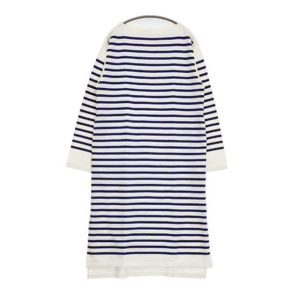 L275185-932508-99    LENO 新品 BASQUE DRESS 定価28600円 L2102-CS001 ボーダーバスク ワンピース ホワイト ブルー リノ 6-0223M 275185【参考ランク】S【全体の印象】新品...
