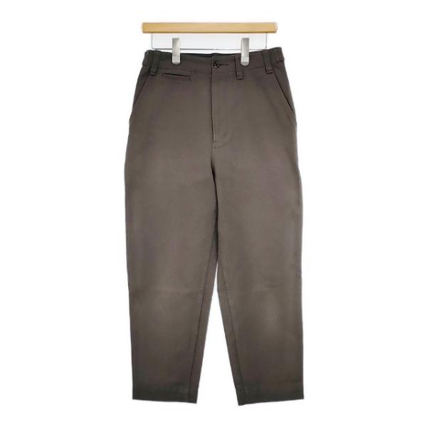 L275249-910808-49    MHL. COTTON WOOL DRILL 595-2243502 コットンウール パンツ 22AW チャコールグレー エムエイチエル 5-1214T 275249【参考ランク】A-B【全体の印象...