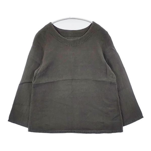 L275468-96508-29    ヤンマ産業/YAMMA 麻 リネン プルオーバー ブラウス シャツ グレー ヤンマ産業 6-0218M 275468【参考ランク】B【全体の印象】使用感が見受けられますが、使用する上で支障となるような...