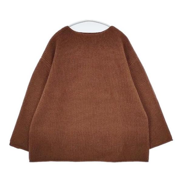 L275819-97808-39    Labo ratory アゼリブワイドニットプルオーバー LA149 セーター ニット ブラウン ラボレイトリー 5-1228T 275819【参考ランク】A【全体の印象】使用感が少なく全体的に綺麗に...