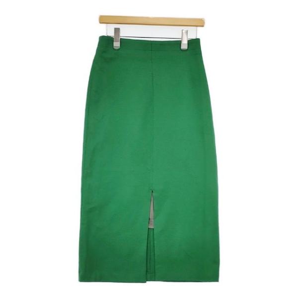 L276767-96508-29    JOURNAL STANDARD L'essage LUMINARY ウールスカート ロングスカート グリーン ジャーナルスタンダードレサージュ 6-0122T 276767【参考ランク】A-B【全体...