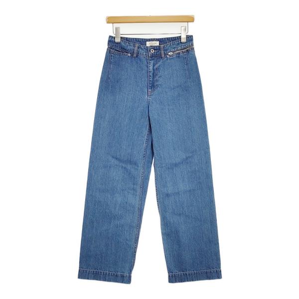 L277162-92608-19    SLOBE IENA LE DENIM バギーパンツ 定価12100円 サイズ36 デニムパンツ ライトブルー スローブイエナ 6-0224G 277162【参考ランク】A-B【全体の印象】やや使用感...