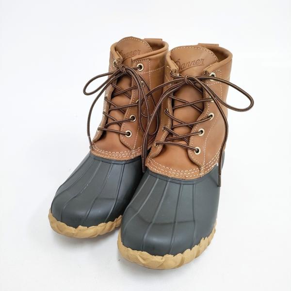 L277888-919508-69    Danner SLUSHER 5 US5 ハンティングブーツ ブーツ ベージュ ダナー 5-1225T 277888【参考ランク】A-B【全体の印象】やや使用感はありますが、全体的な印象としては綺麗...