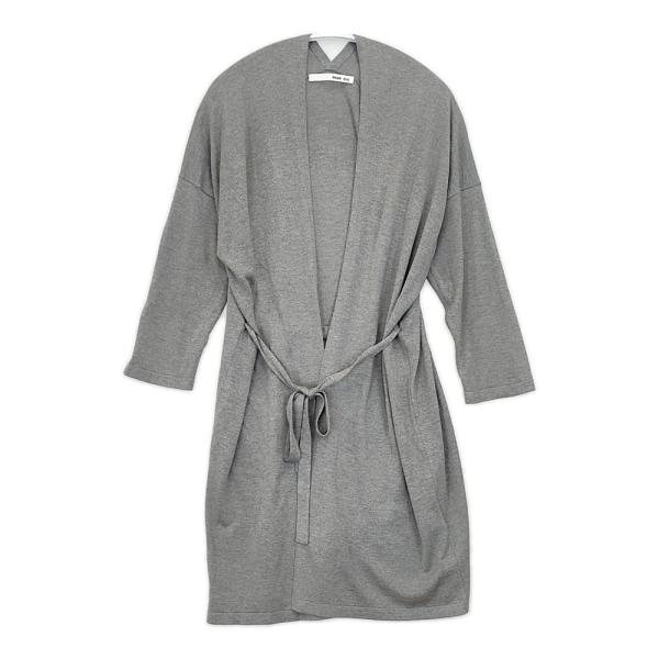 L277923-932508-99    evam eva E213K071 シルクカシミヤローブ 定価36300円 コート グレー エヴァムエヴァ 6-0123T 277923【参考ランク】A【全体の印象】使用感が少なく全体的に綺麗に感じ...