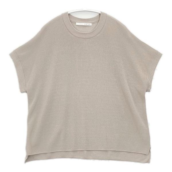 L277941-935108-99    evam eva aze vest 定価24200円 E241K054 半袖ニット ベスト 24SS ベージュ エヴァムエヴァ 6-0419M 277941【参考ランク】A【全体の印象】使用感が少な...
