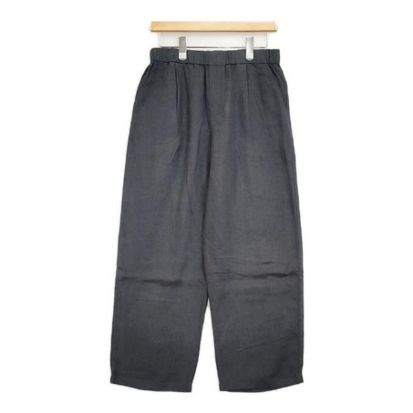 L277959-926008-69    evam eva E221T174 linen wide pants リネンワイドパンツ イージー パンツ チャコールグレー エヴァムエヴァ 6-0429M 277959【参考ランク】A-B【全体の...