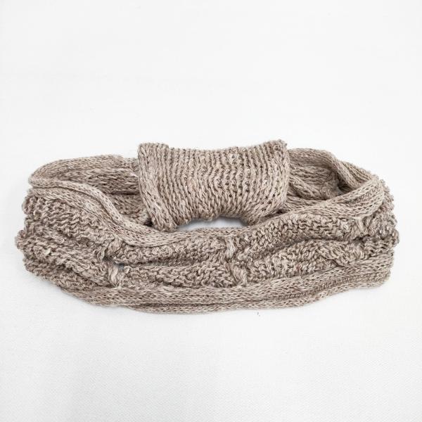 L278864-91308-19    Vlas Blomme リネン ヘアバンド ヘアアクセサリー ベージュ ヴラスブラム 6-0216M 278864【参考ランク】B【全体の印象】使用感が見受けられますが、使用する上で支障となるような大...