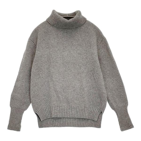 L279498-923008-79    comm arch ウール ハンドフレームタートルニット サイズ1 セーター ニット グレー コムアーチ 6-0126T 279498【参考ランク】A-B【全体の印象】やや使用感はありますが、全体的...