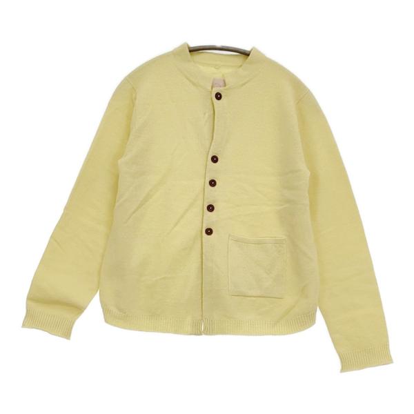 L279636-929908-89    Pal'las Palace ウルグアイウール スタンド襟カーディガン PKCD-2881D サイズ0 カーディガン イエロー パラスパレス 6-0115T 279636【参考ランク】A【全体の印象...