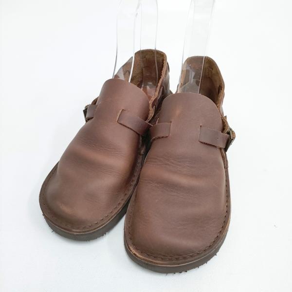 L280512-920808-79    Fracap SANDALO R005 サイズ39 レザー革 シューズ・靴 ブラウン フラカップ 6-0223G 280512【参考ランク】B【全体の印象】使用感が見受けられますが、使用する上で支障...