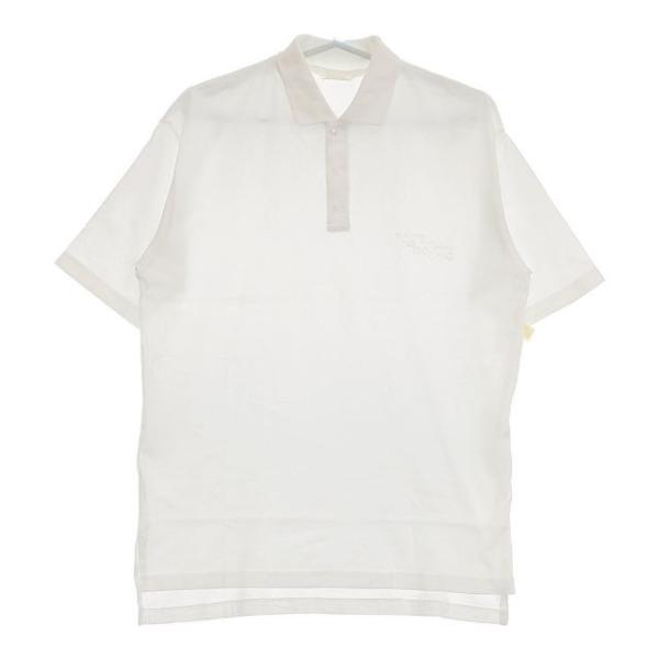 MF98716-191300823-49    UNDERCOVER Hasta La Victoria Siempre UC-8S-T-106 90 半袖 ポロシャツ ホワイト アンダーカバー 5-0519S F98716【参考ランク】C...
