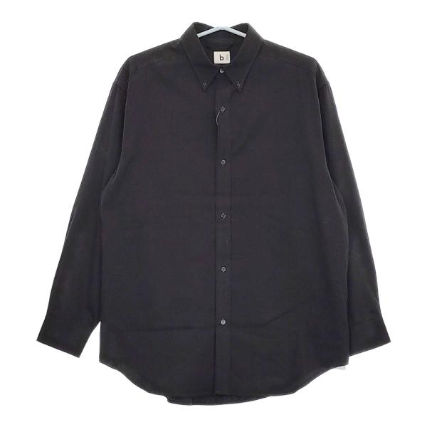MF99314-972008-169    blurhms 新品 24SS Button-down Shirt 定価29700円 bROOTS24S4 サイズ2 長袖シャツ ネイビー ブラームス 5-0315M F99314【参考ランク】S...