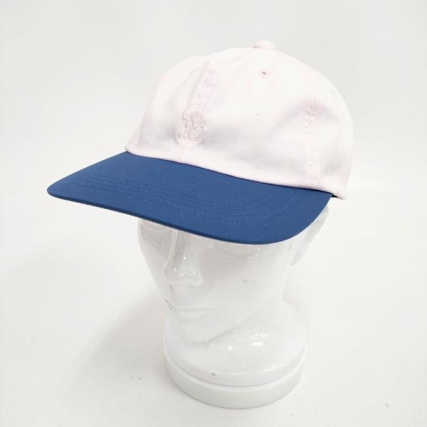 MF99426-93908-19    CHARI &amp; CO NYC BI-TONN ポロキャップ 帽子 キャップ ピンク ブルー チャリアンドコー 5-0901G F99426【参考ランク】B【全体の印象】使用感が見受けられますが...