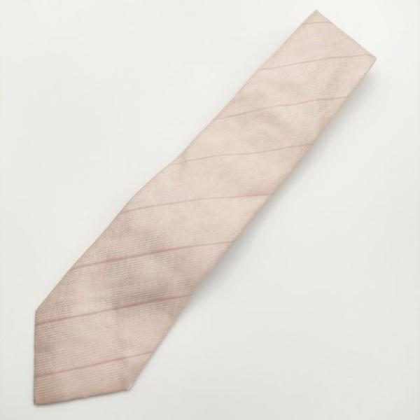 MF99811-99608-49    LOUIS VUITTON イタリア製 シルク ネクタイ ピンク ルイ・ヴィトン 5-0813G F99811【参考ランク】B【全体の印象】使用感が見受けられますが、使用する上で支障となるような大きな...