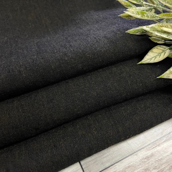 ★表示されている金額は長さ50cｍあたりの価格です★長さを50cm単位で延長が可能です。※数量1＝50cm/数量3＝1.5m ※ご希望ｍ数量をご購入下さいませ。【素材】コットン55％リネン45％【色】茶黒【サイズ/厚さ】 幅112cm ふつ...