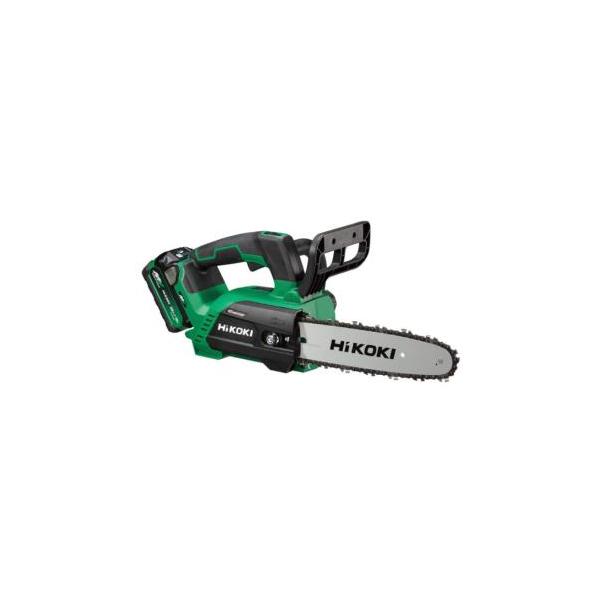 〔在庫あり〕HiKOKI 36V コードレスチェンソー ガイドバー長さ250mm(本体のみ) CS3625DC(NN)〔送料無料・税込〕　　北海道・沖縄・離島は別途送料〔ご注文前にお問い合わせ下さい〕※電池・充電器別売取り回しやすい軽量ボデ...