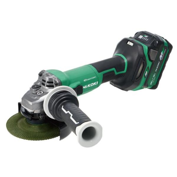 〔在庫あり〕HiKOKI 36V 125mmマルチボルトコードレスディスクグラインダ(本体のみ) G3613DC(NN)〔送料無料・税込〕　　北海道・沖縄・離島は別途送料〔ご注文前にお問い合わせ下さい〕※電池・充電器・ケース別売スライドスイ...
