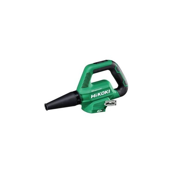 〔在庫あり〕HiKOKI36V マルチボルトコードレスブロワ(本体のみ) RB36DB(NN)〔送料無料〕　北海道1600円・沖縄・離島は別途送料です。〔ご注文前にお問い合わせ下さい〕※電池・充電器別売モーターの出っ張りがないスリム形状ハン...