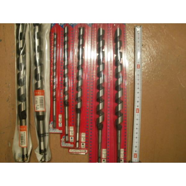 〔在庫あり〕スターエム　ドリルビット 兼用ビット　色々7本〔送料無料・税込〕　　北海道・沖縄・離島は別途送料です。〔ご注文前にお問い合わせ下さい〕展示品に付き汚れ誇り等ございますドリルビット：21ミリ：1本ドリルビット：24ミリ：1本兼用ビ...