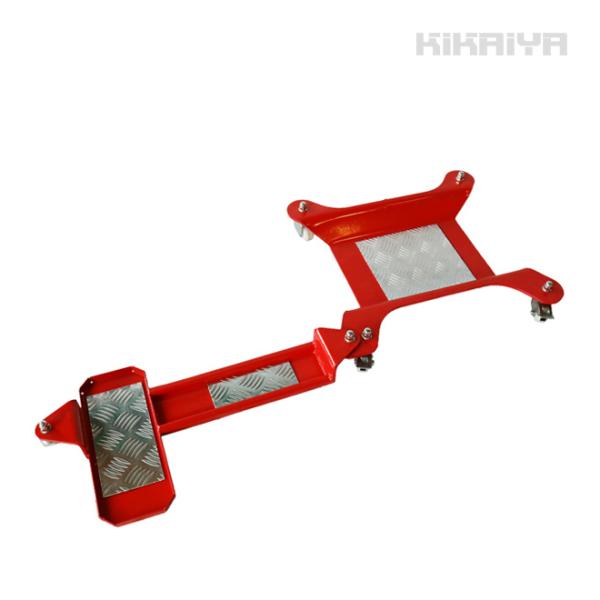 【仕様・状態】■本体重量:22.0kg■許容荷重:300kg■キャスター:ナイロン自在キャスター（φ50mm） 内2個はブレーキ付き ■鉄板厚:8ｍｍ■本体サイズ:画像参照■梱包箱サイズ:860x620x100mm商品はお客様での組立て品と...