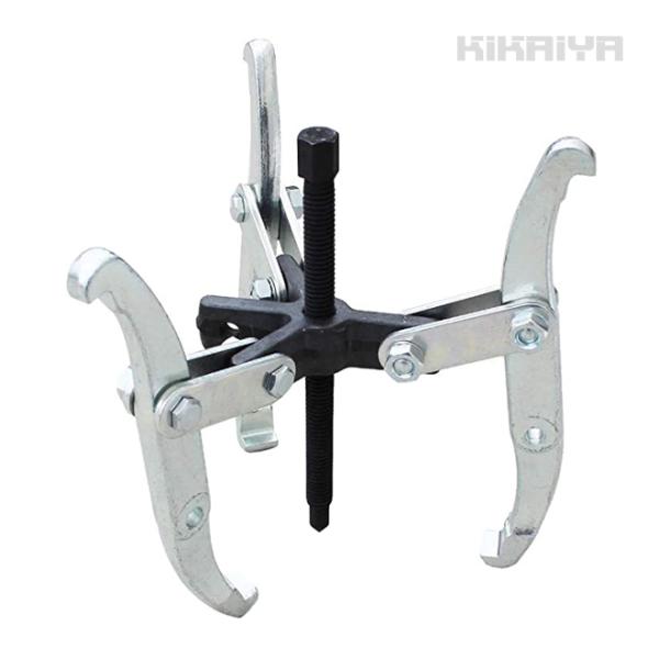 【仕様・状態】■規格:8インチ(200mm)■ネジ口角:17mm ■シャフト長:230mm■シャフト可動範囲(ねじ切り範囲):185mm■爪全長:240mm■使用範囲の目安:外掛け／直径100〜200mmに対応します■引き能力:7トン ■本...