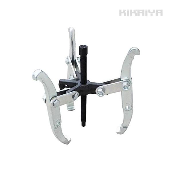 ・鍛造製で強度UP！(鋳造製と製造工程が違うため粘りや強度があります)・自動車・バイク・機械などの軸部からギア・ベアリング・プーリーを引き抜くための専用工具・外掛できる２本爪・３本爪兼用・爪の幅も2種類＆爪の長さも穴位置で変更可能です・３本...