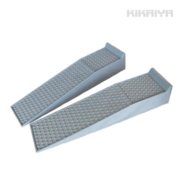 ●大型車・バス・トラックに対応した、カースロープ2個セットです ●ジャッキを使わずに簡単に、また安全にリフトアップが可能です ●上部に脱輪防止の車輪止めストッパーがついています ●本体裏面の乗り上げ部の角２か所に滑り留め防止のゴムが埋め込ま...