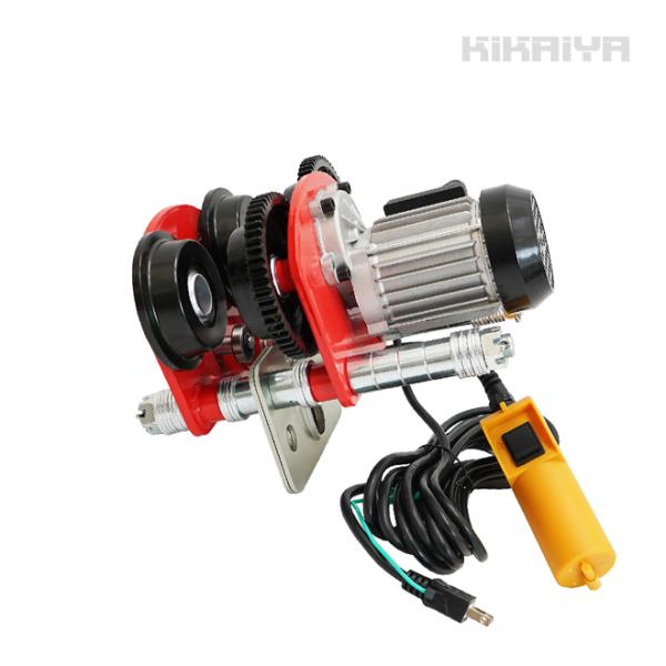 KIKAIYA 電動トロリー1000kg ロングシャフト品番：DTC-1000L【本体重量】15.1kg【電源】AC100V 50/60Hz 220W【耐荷重】1000kg未満【電源コード長さ】5.8m【操作コード長さ】6.0m【移動スピー...