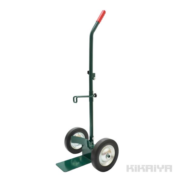 【商品について】※長期在庫品のため、リタッチ跡や軸内部などに錆がある場合がありますあらかじめご了承ください●重くて持ちにくい観葉植物を、楽に運搬できる手押し式台車です●鉢を少し持ち上げるだけで受け台を差し込むことができ、作業がスムーズ●鉢の...