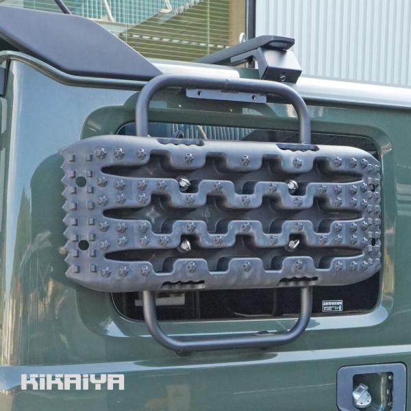 ・ジムニーシエラ（JB74）専用の外装パーツです車体左右どちら側でも取付可能です・ラダーは軽量で頑丈なアルミ製※記載されている【適合車種】をご確認の上ご注文ください※製品はお客様の自己責任にて、確実なお取り付けをお願いいたします※ご使用上の...