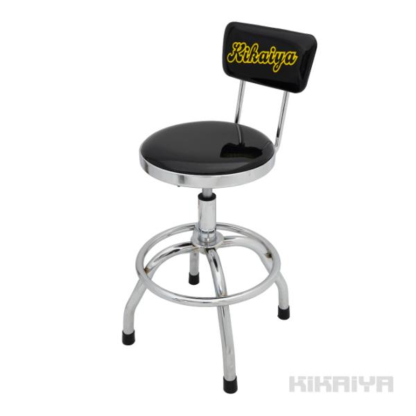 ●ハイタイプだから、高い作業台にも対応可能●しっかりした4本脚で安定感抜群！フットレスト付きで足が疲れない●座面は360°回転することができ、立ち座りラクラク●レバーを引くだけでお好みのシートの高さに調節ができる、ダンパー昇降式●背もたれと...