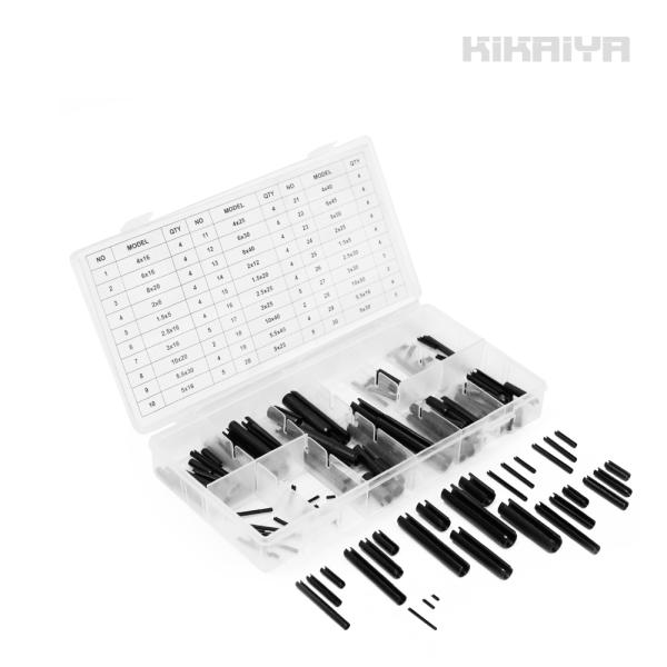 ●10サイズの径×3サイズの長さで計30種類があり、様々な大きさに対応●C型のピンで高い弾性があり、元の形状に戻る力が強く、外径よりも少し小さな穴に挿入すると、スプリングが働き固定します●振動がある環境下で使用でき、部品のずれやゆるみを防ぎ...