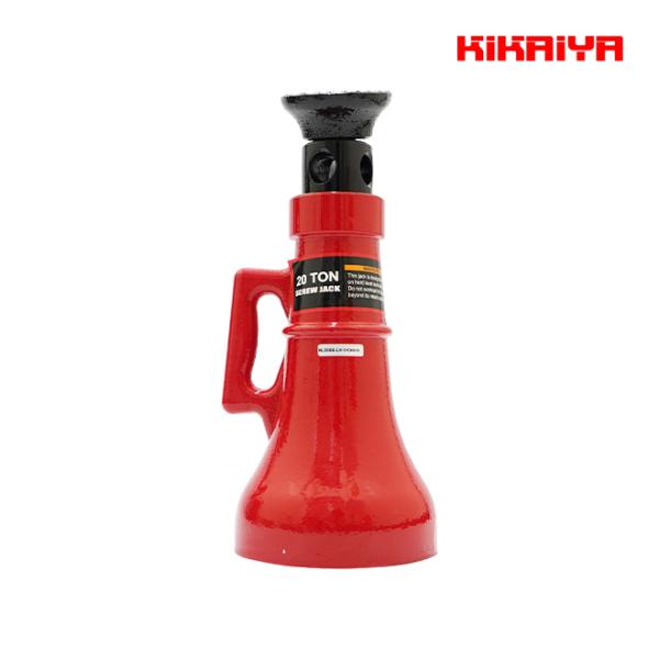 ・重量物のジャッキアップ／ジャッキダウン作業用ジャッキです　土木工事や建築工事など、重量物のレベル調整や支持等に活躍します・ネジ式なので油圧抜けによる自然降下の心配がなく、重量物をしっかり支持します　油漏れの心配もなく、床を汚すこともありま...