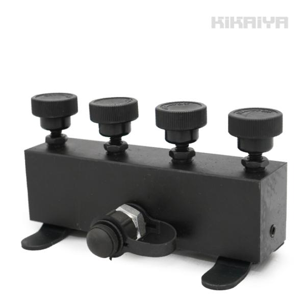 ●本品を油圧ポンプと油圧工具の間に接続することで、4つの工具を同時または個別操作でき、作業効率を飛躍的に向上させます●バルブを回すことで油圧の開閉ができるので、幅広い用途に柔軟に対応できます●油圧ポンプのホース接続口には、キャップ付クイック...