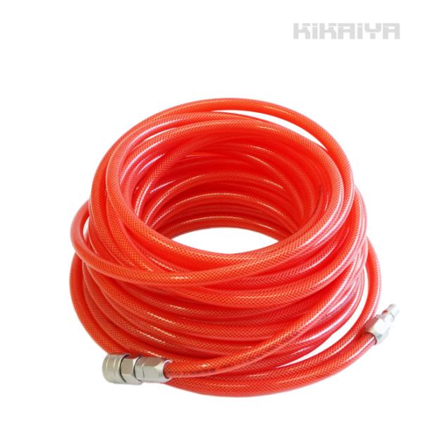 【仕様・状態】■本体重量:1.8kg■材質:ポリウレタン■ホースサイズ:内径φ8.0mm×外径φ12.0mm×20M■最高使用圧力:0.8Mpa■使用温度範囲:-5〜60℃■梱包サイズ:220×220×100mm※本製品は、圧縮空気用ですの...