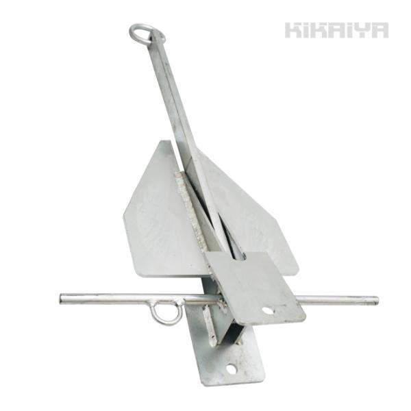 【仕様・状態】■重量:7.4kg■船体長目安:18〜25フィート（5.5〜7.5メートル）■材質:スチール■仕様:亜鉛メッキどぶ付け■梱包箱サイズ:幅740×奥行470×高さ140mm※フリュークとシャンクの間に指を挟まないよう注意してくだ...