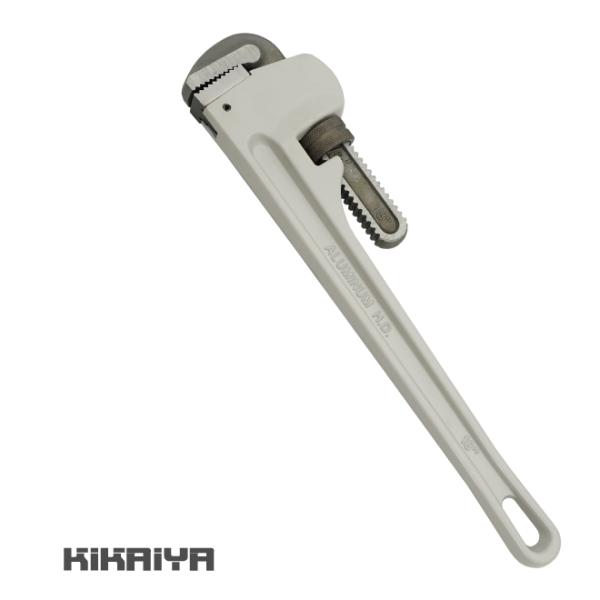 【仕様・状態】■本体重量:1.4kg■材質:ハンドル部分：アルミ（表面塗装仕上げ）　その他の部分：鉄■くわえられる管サイズ:15〜50A ■最大開口寸法:75mm ※製品改良の為、予告なく仕様を変更する場合がございます【例】（本体のカラー・...