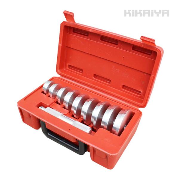 【仕様・状態】■サイズ:画像参照 ■材質:アルミニウム合金 ■重さ:1.6kg（ケース込み） 【ご注意】  ※ベアリング圧入に関してはアウターレースやインナーレースがありますのですべてに対応はできません※アルミ製なので強引な使用をしないで下...