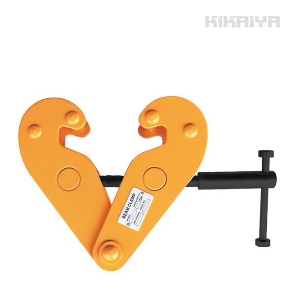 【仕様・状態】■本体重量:4.0kg■適応ビーム幅:75〜230mm■耐荷重:1000kg■梱包箱サイズ:260×360×110mm【商品説明】・1トン用のビームクランプです・アイビームやH型鋼などにすばやく取り付けができ、チェーンブロック...