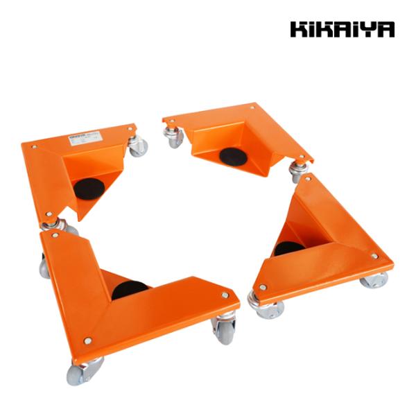 【仕様・状態】■最大積載荷重:150kg／1台、600kg／1セット 4台■重量:2.1kg／1個■キャスター:ウレタン車輪■ケースサイズ：600×352×100mm（重量 10.6kg）【別途送料(1点につき)】★沖縄県：1000円を申し...