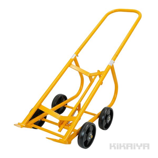 【仕様・状態】■本体重量：24.0kg■本体材質：スチール■最大重量：350kg■キャスター：930×600×460mm（梱包重量 約28.4kg）※最大荷重は商品自体の耐荷重であり、積載物を動かすのは人力の範囲です重量物となれば1人では動...