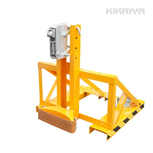 【仕様・状態】■本体重量:54kg■耐荷重:450kg■本体材質:スチール■適合ドラム缶:スチールドラム缶, 樹脂ドラム缶■フォーク挿込口:150×75mm■梱包サイズ:約1000×900×800mm（簡易梱包）※オープンドラム、ステンレス...